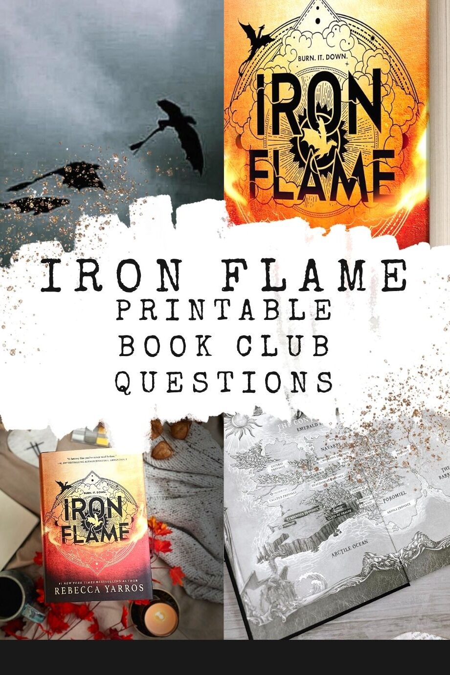 42 Iron Flame Book Club Questions, Trivia and Theories - Bookish Printables