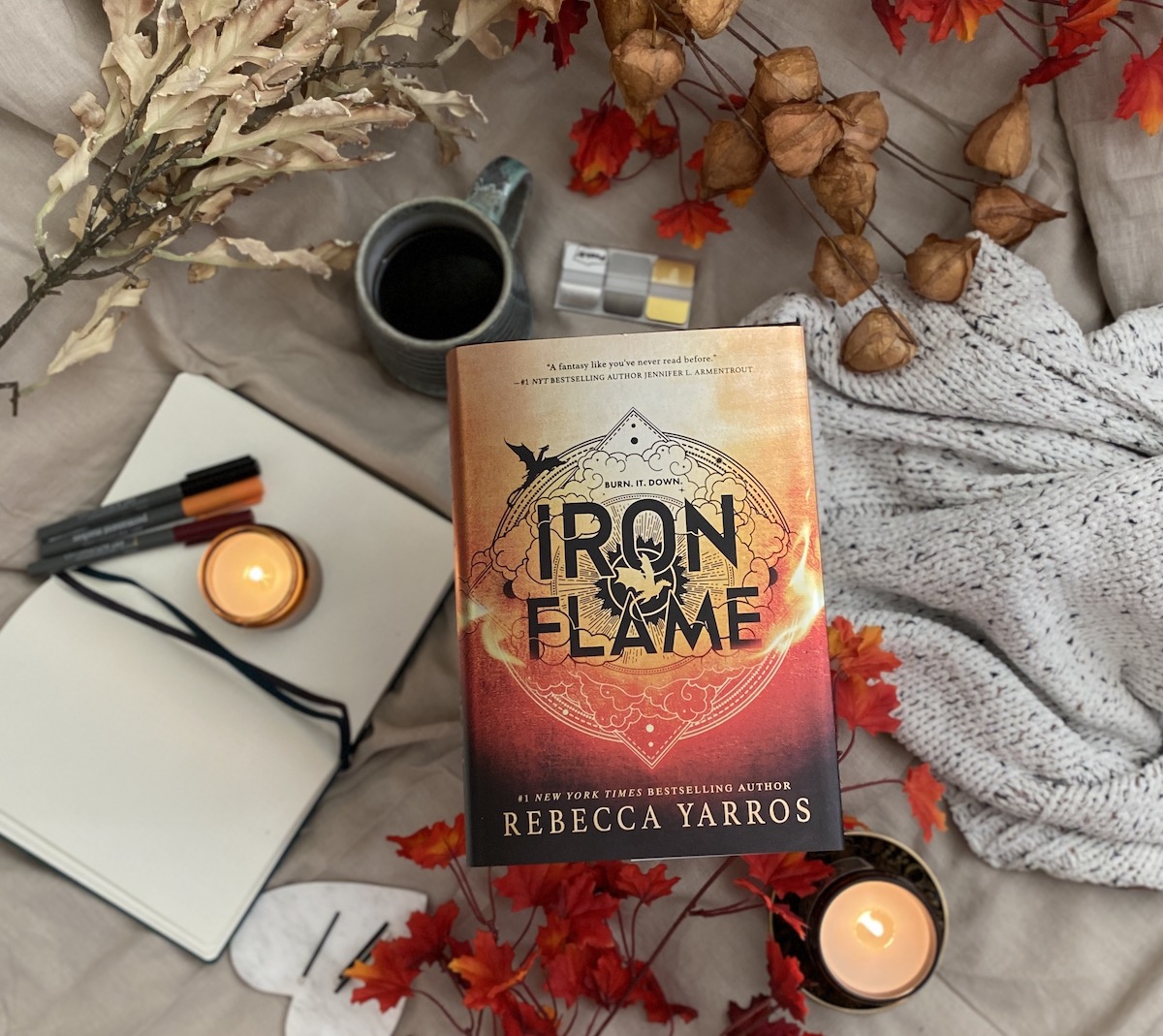 Iron Flame: Book 2 by Rebecca Yarros in the Empyrean Series - Bookish ...