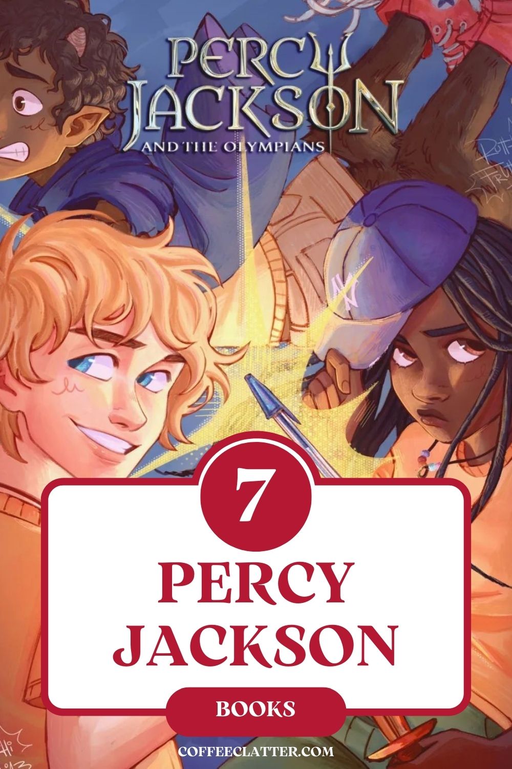 The Percy Jackson Books in Order: A Series Guide - Bookish Printables