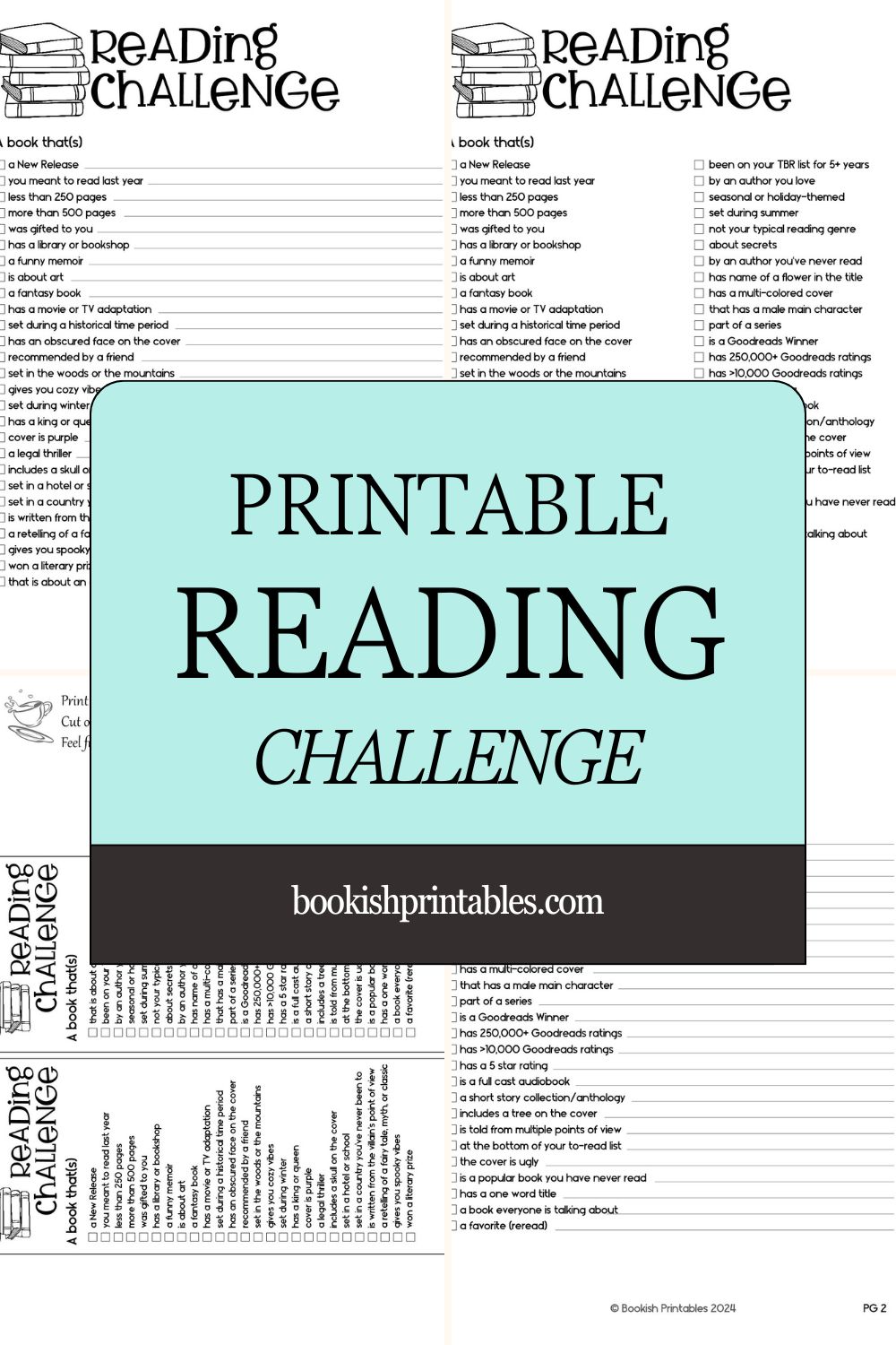 A Free Checklist and Colleen Hoover Books in Order - Bookish Printables