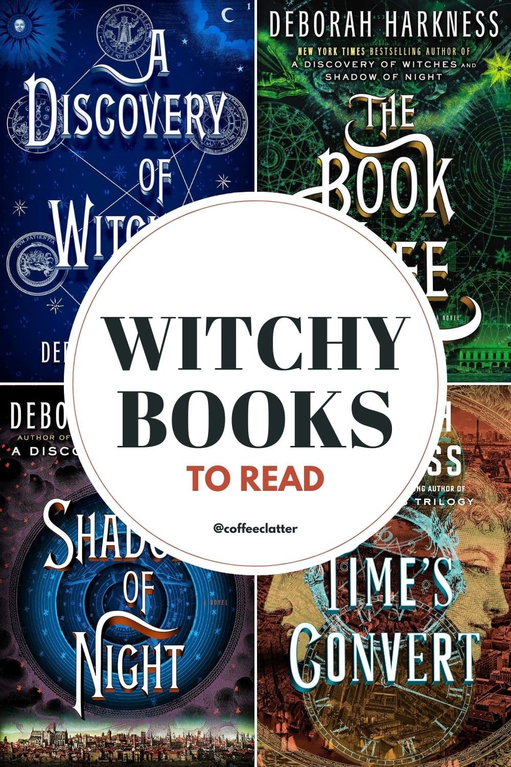 A Discovery of Witches Books in Order - Bookish Printables