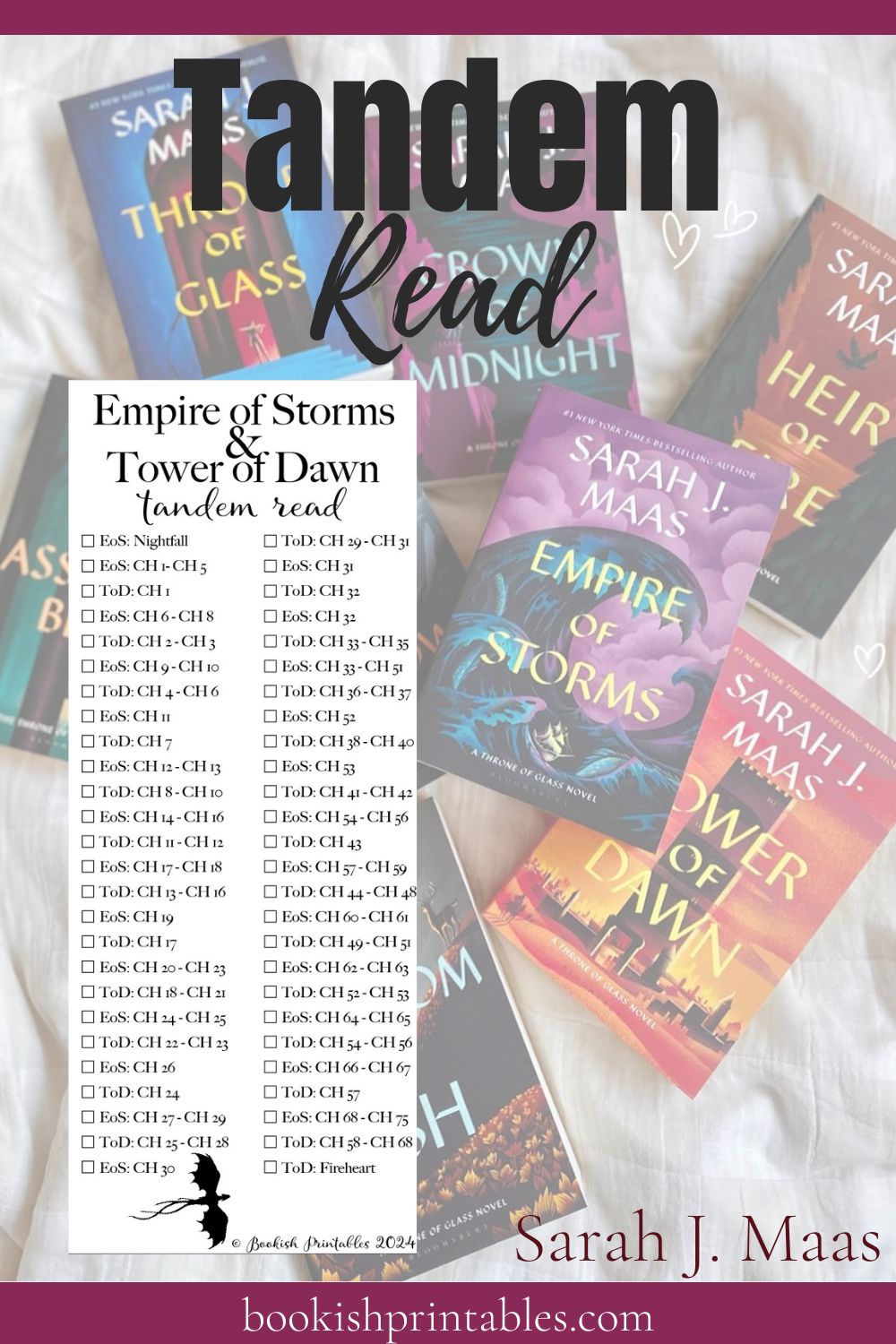 The Best Way to Read the Throne of Glass Series and Tandem Reading ...
